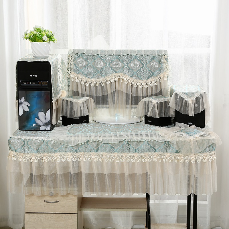 Buy Fabric lace European version desktop computer cover 22 inch ...